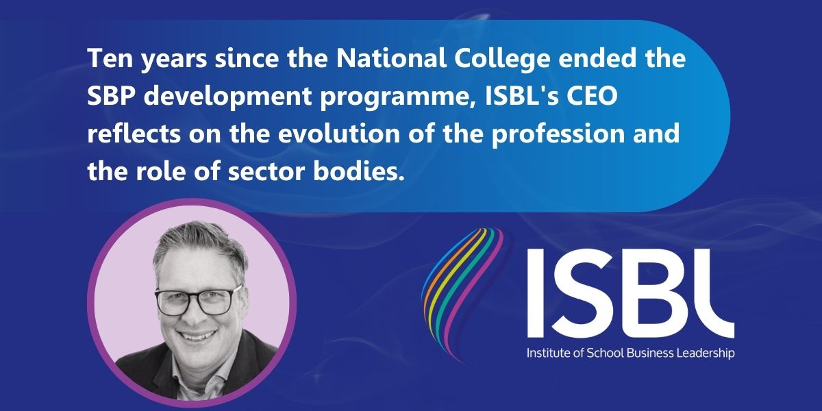 Ten years since the National College ended the SBP development ...